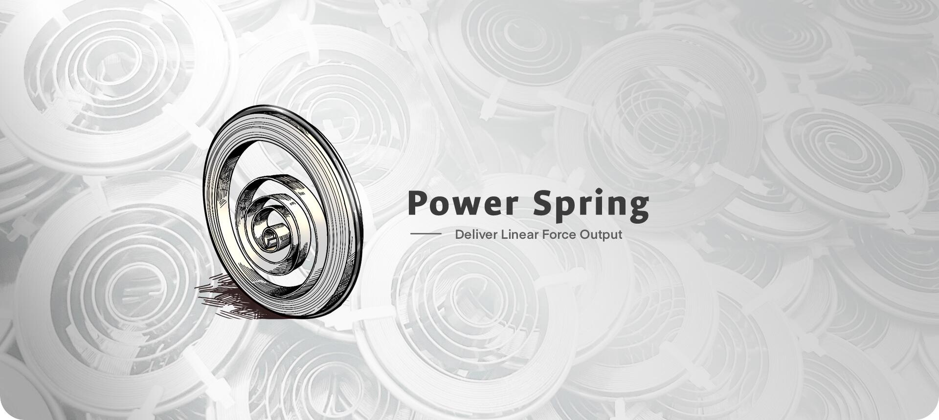 Steel Spring Constant, Skilled Power Springs Manufacturer - TENG YAO
